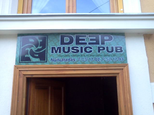 Deep Music Pub - Etterem.hu